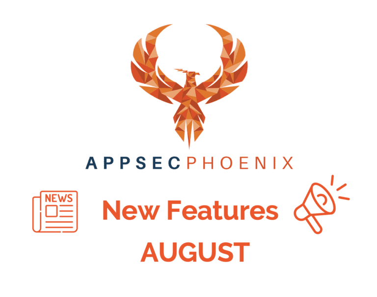 New Features Released - August 2022 - Phoenix Security