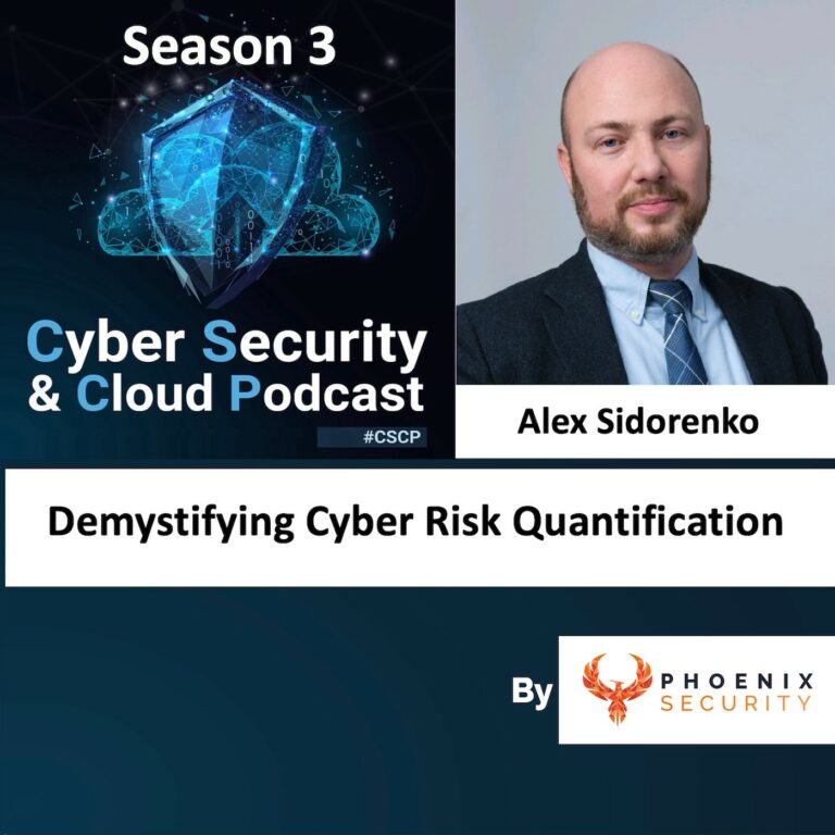 CSCP S03EP21- Alex Sidorenko - Demystifying Cyber Risk Quantification ...