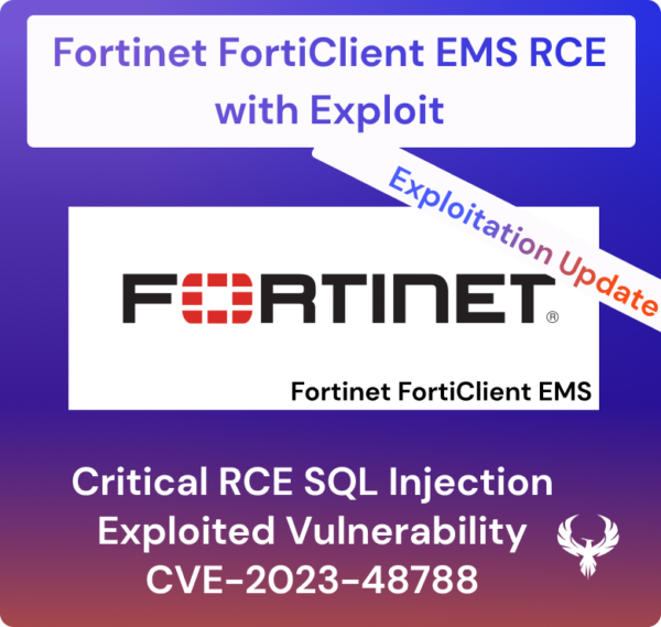 CVE-2023-48788: Fortinet FortiClient EMS SQL Injection Vulnerability