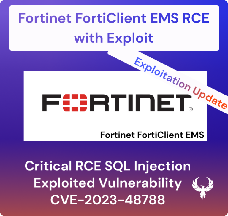 CVE-2023-48788: Fortinet FortiClient EMS SQL Injection Vulnerability