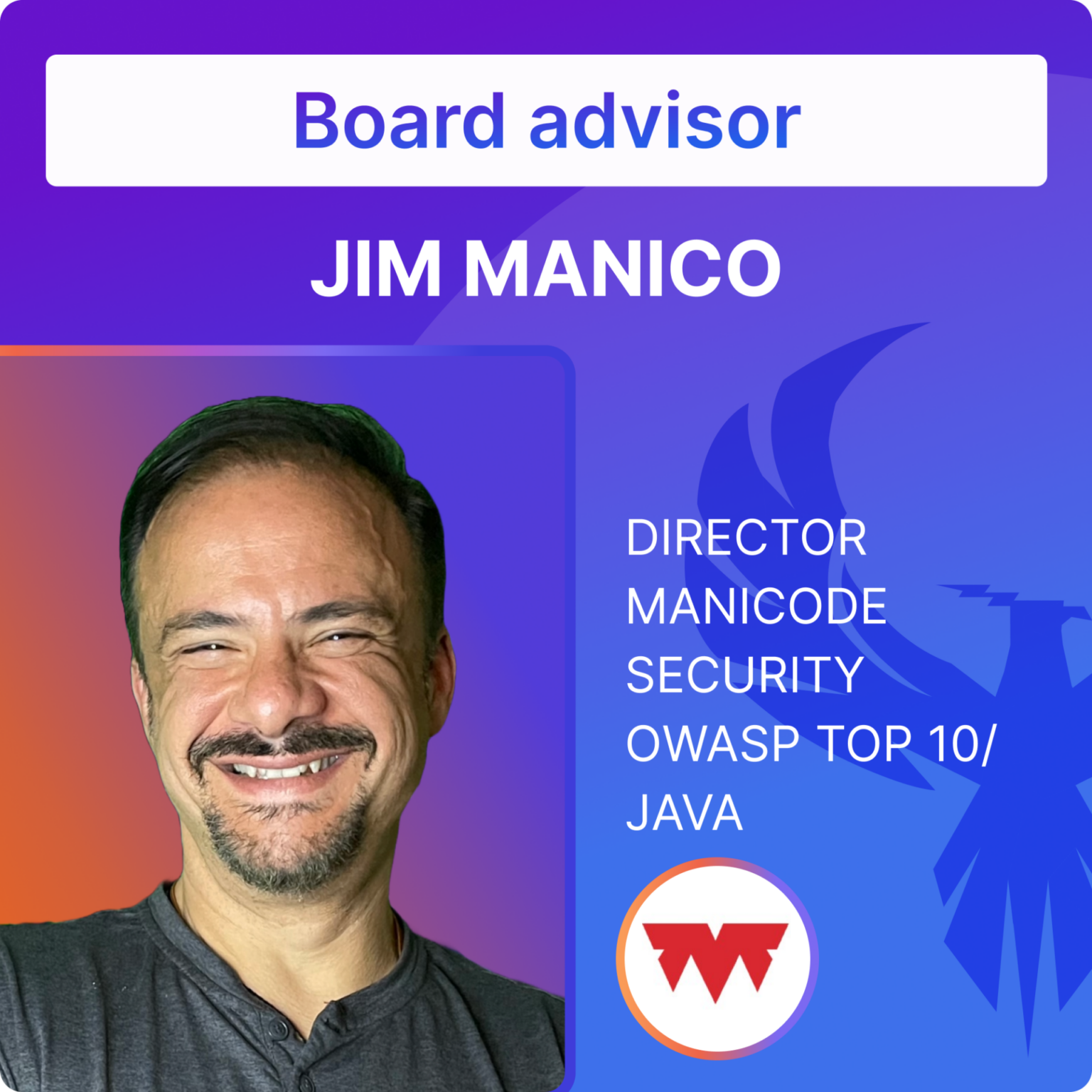 Jim Manico Joins Phoenix Security Advisory Board