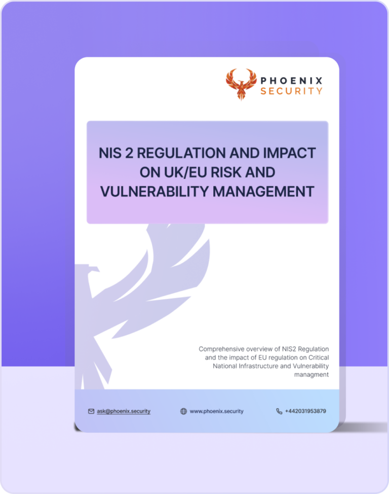 Phoenix Security - NIS2 Regulation impact on Vulnerability Management