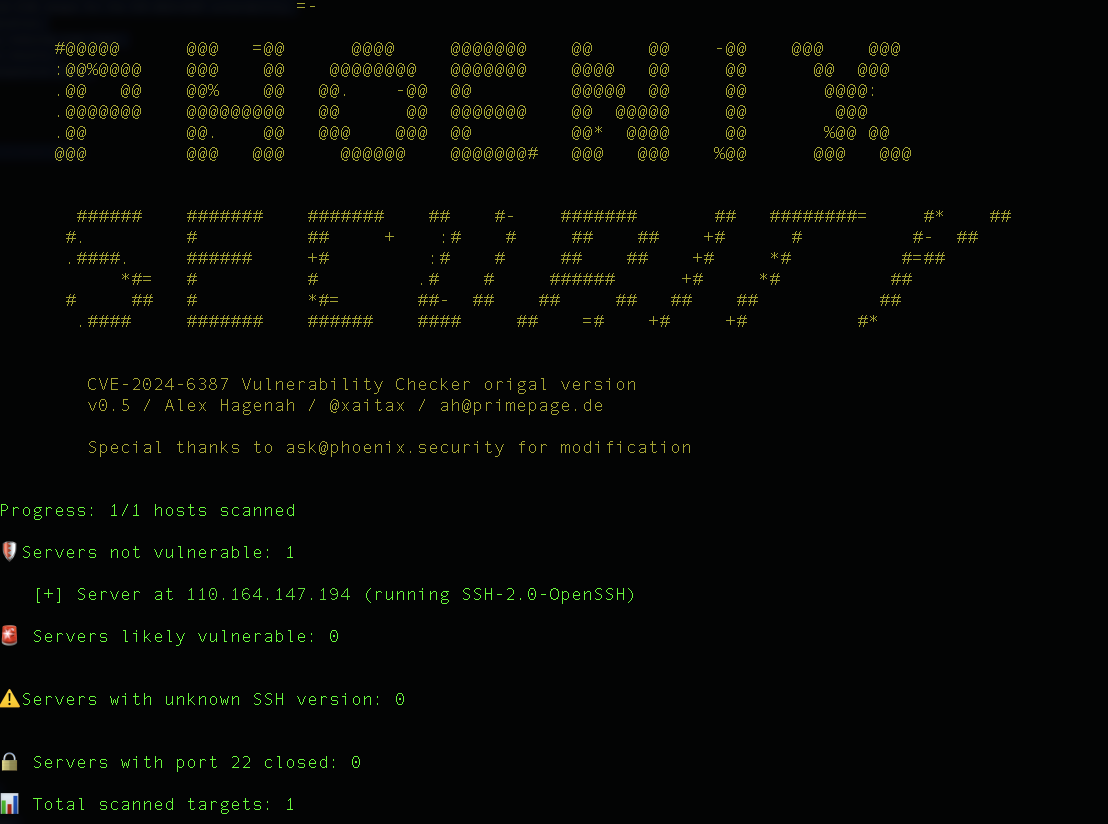 GitHub - Security-Phoenix-demo/CVE-2024-6387_Check_phoenix_Security ... GitHub - Security-Phoenix-demo/CVE-2024-6387_Check_phoenix_Security ...