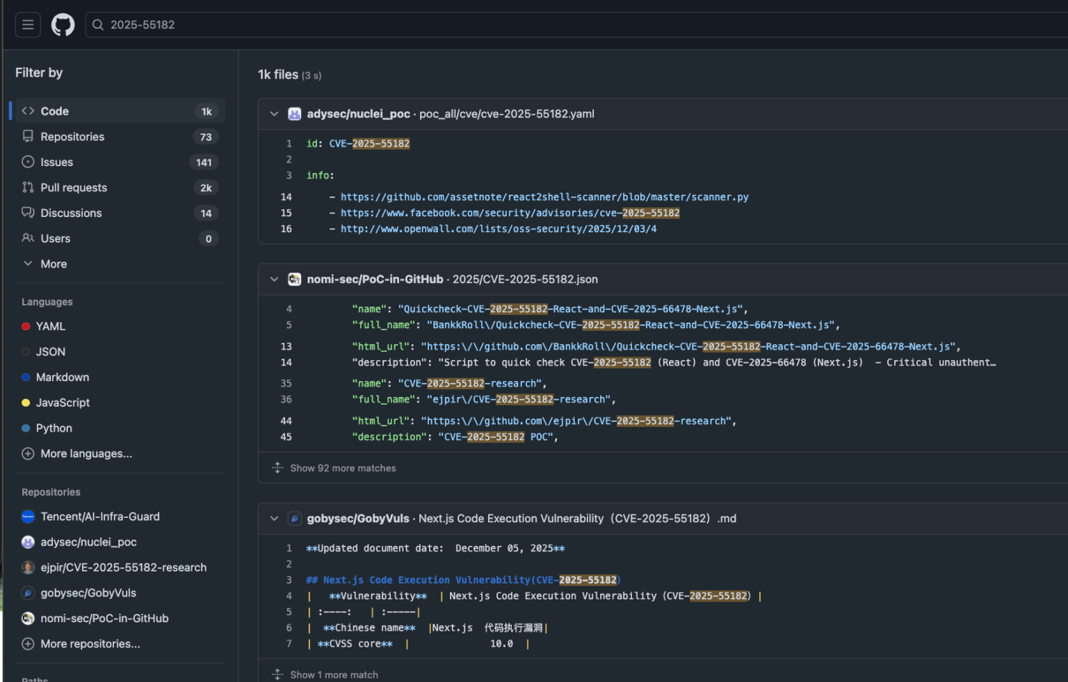 React4Shell (React2Shell) Is being exploited at scale: Critical Unauthenticated RCE in React RSC ...
