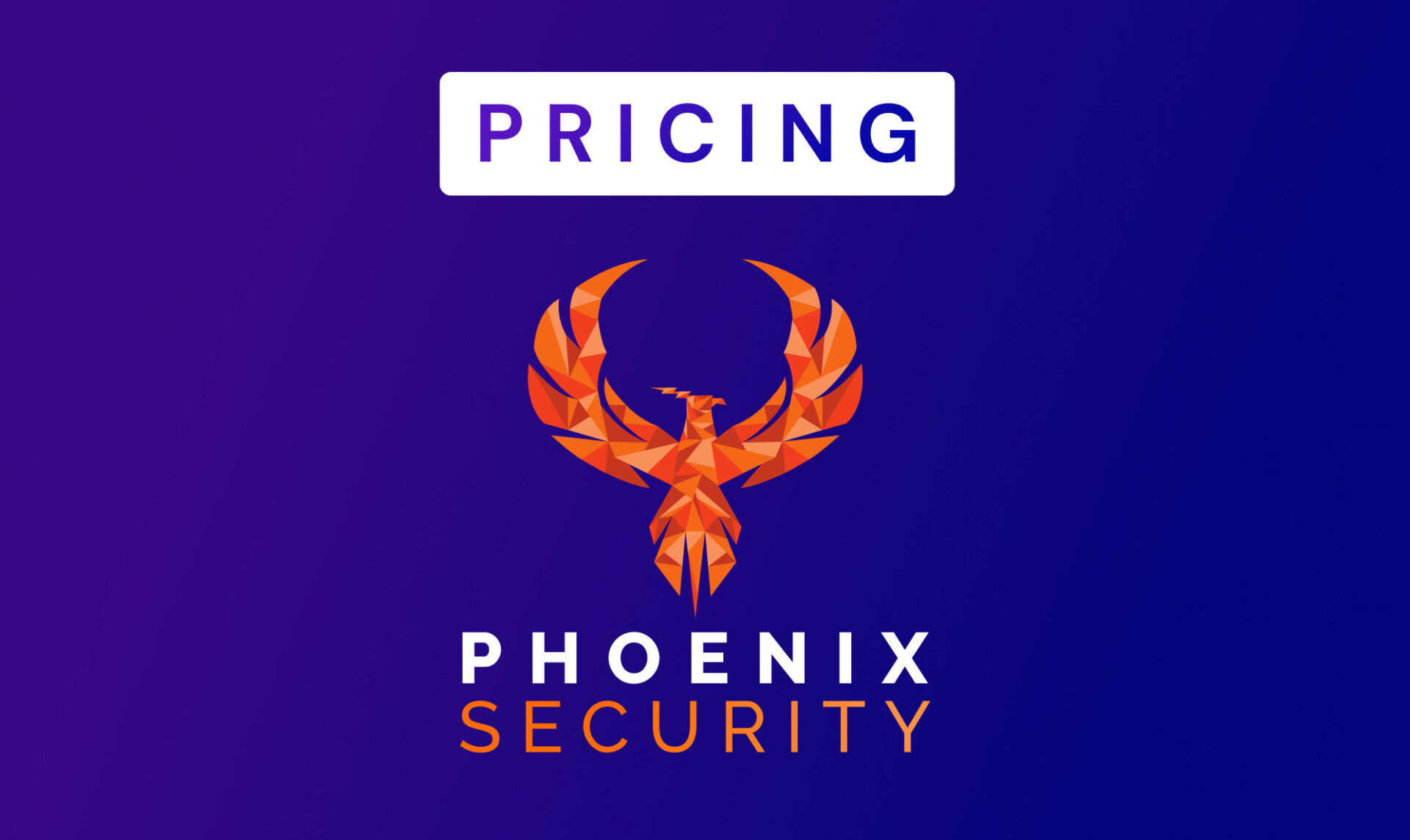 Pricing - Phoenix Security