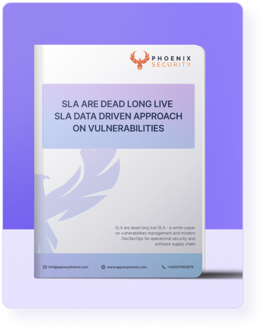 Data Driven Application security and vulnerability management